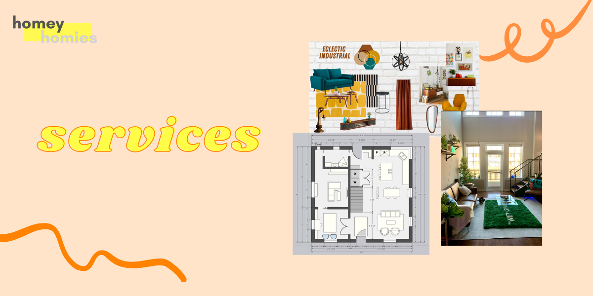 Services - Budget-friendly interior design by homey homies